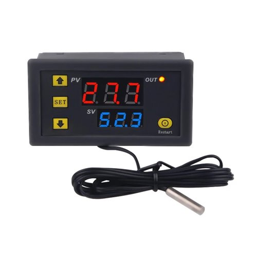 5 Adet Ac110-220V Sıcaklık Kontrol Dijital Ekran Termostat Modülü Sıca 5 Adet Ac110-220V Sıcaklık Kontrol Dijital Ekran Termostat Modülü Sıca