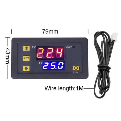 5 Adet Ac110-220V Sıcaklık Kontrol Dijital Ekran Termostat Modülü Sıca 5 Adet Ac110-220V Sıcaklık Kontrol Dijital Ekran Termostat Modülü Sıca