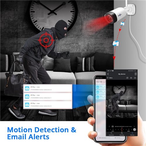 Hiseeu Tz-Hb312 Hd 3Mp Kablosuz Dış Mekan Güvenlik Kamerası Bullet Ip Hiseeu Tz-Hb312 Hd 3Mp Kablosuz Dış Mekan Güvenlik Kamerası Bullet Ip
